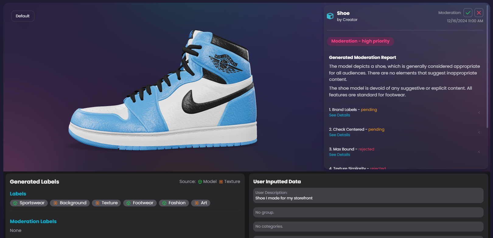 Secur3D - Automated 3D asset analysis and moderation, protecting your ...